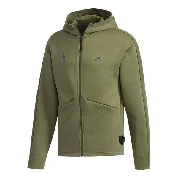 Adidas Martial Arts Series Knit Zip Up Hooded Jacket - Default Color