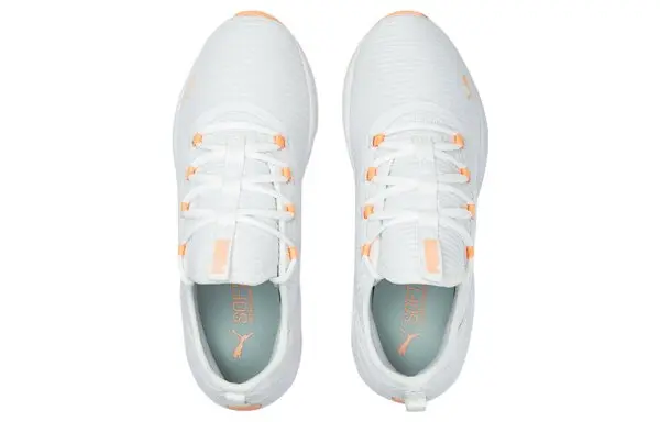 PUMA Softride Finesse Sport Sneakers - White/orange