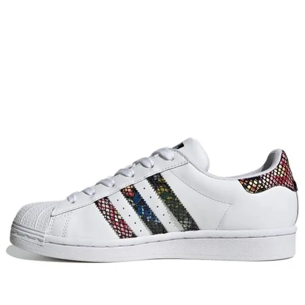Adidas Superstar "floral Twist Stripes" Sneakers