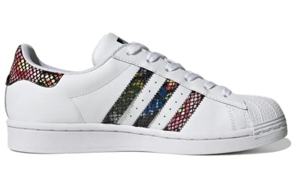 Adidas Superstar "floral Twist Stripes" Sneakers