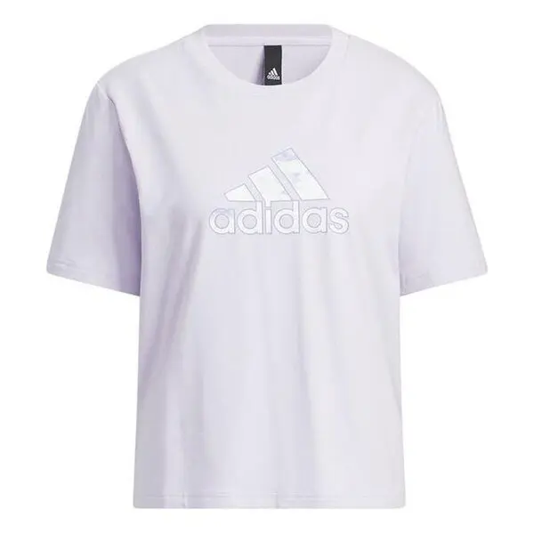 Adidas Graphic Logo T-shirt - Purple