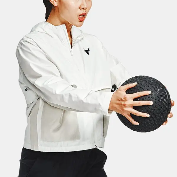 Under Armour Project Rock Woven Hooded Jacket