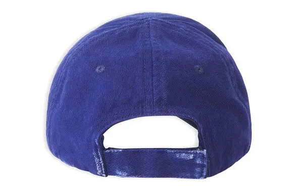 Balenciaga Logo Visor Cap - Blue/white