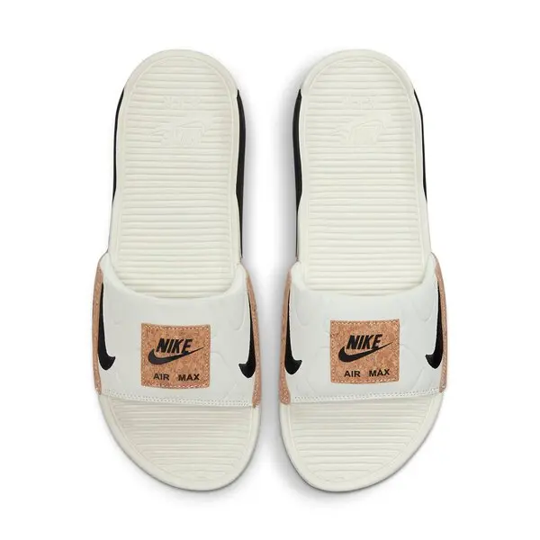 Nike Max 90 Slide Cork - White/black/brown