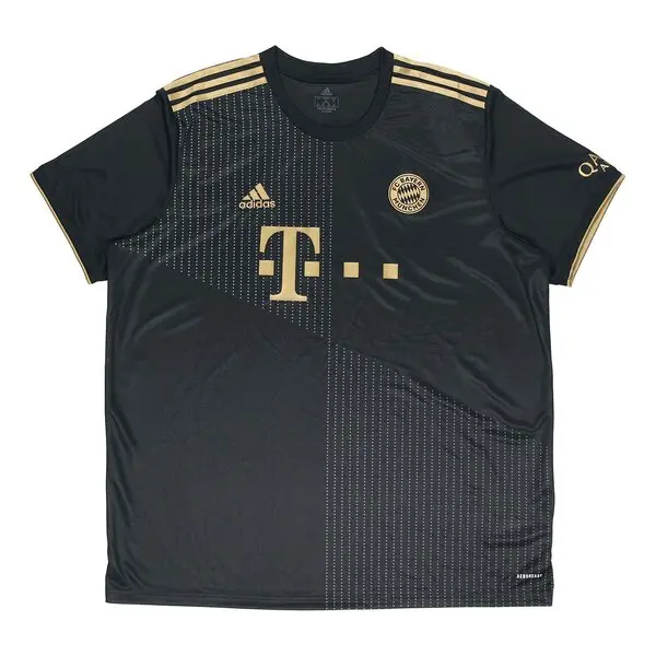 Adidas Bayern Munich Away Short Sleeve Jersey - Black