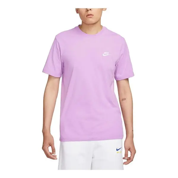 Nike Club Logo T-shirt - Purple