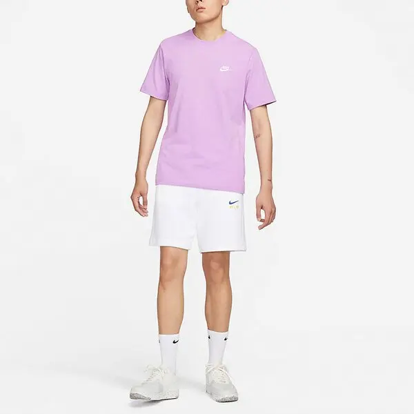 Nike Club Logo T-shirt - Purple