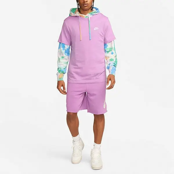 Nike Club Logo T-shirt - Purple
