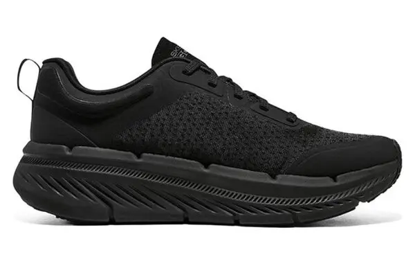 Sketchers Max Cushioning Low Top Sneakers - Black