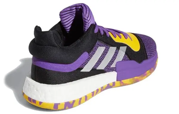 Adidas Marquee Boost Low Basketball Sneakers - Purple