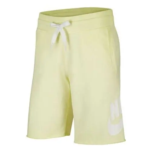 Nike Lacing Distress Casual Shorts - Green