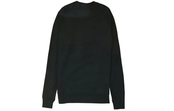 JORDAN Solid Color Sports Round Neck Pullover Long Sleeves