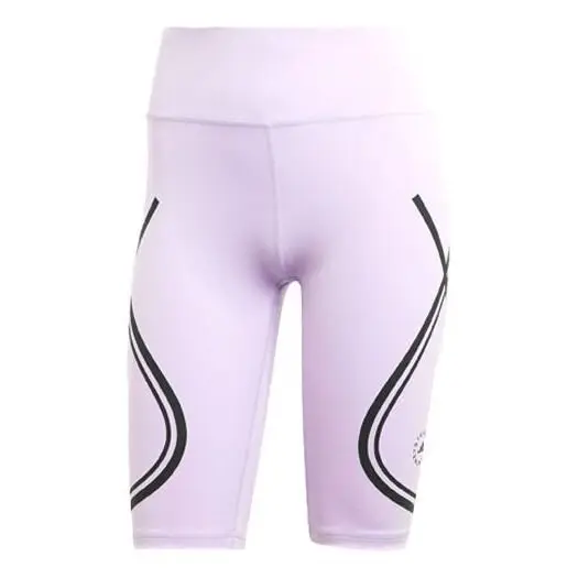 Adidas X Stella Mccartney Truepace Running Bike Leggings - Purple/black