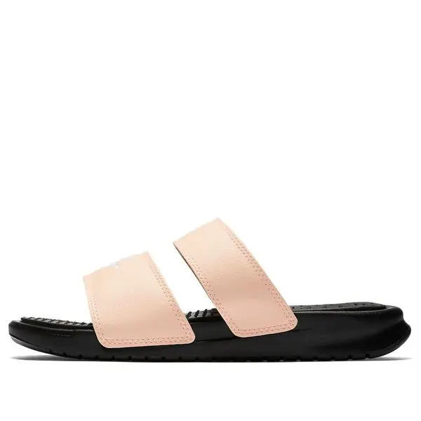Nike Benassi Duo Ultra Slide Sandals - Black/pink