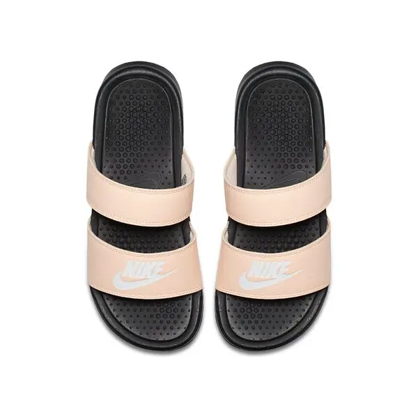 Nike Benassi Duo Ultra Slide Sandals - Black/pink