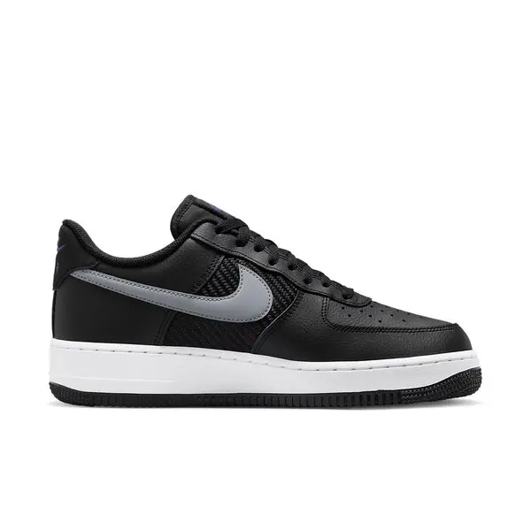 Nike Force 1 Low '07 Sneakers - Black/blue-grey