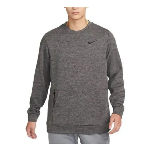 Nike Therma-fit Training Pullover - Gray