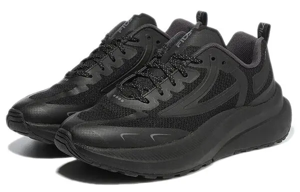 FILA Low Cut Athletic Footwear - Black