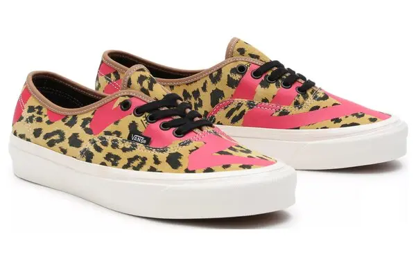 VANS Authentic 44 Dx Casual Low Top Sneakers - Yellow/white/pink