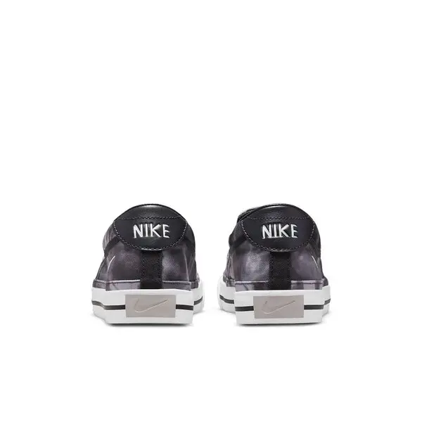 Nike Court Legacy Print Slip-on Sneakers - Grey