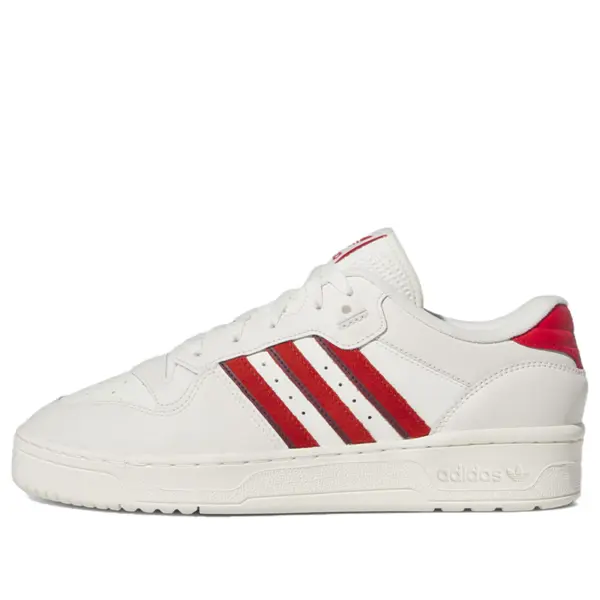 Adidas Originals Forum Low Shoes - Cloud White/red/shadow Red