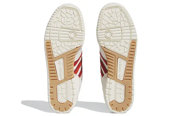 Adidas Originals Forum Low Shoes - Cloud White/red/shadow Red