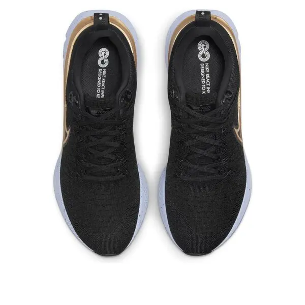 Nike React Infinity Run Flyknit 2 Sneakers - Black/brown