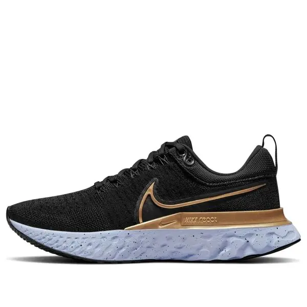 Nike React Infinity Run Flyknit 2 Sneakers - Black/brown