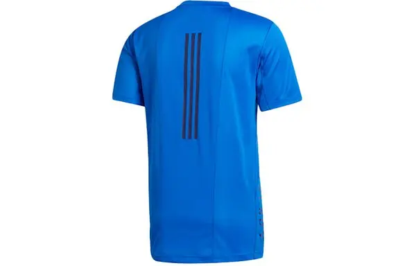 Adidas Heat.rdy 3-stripes Tee - Blue