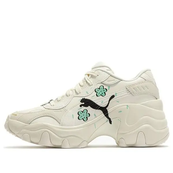 PUMA Pulsar Wedge Sneakers - White/blue