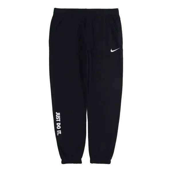 Nike Swoosh Knit Pant - Black