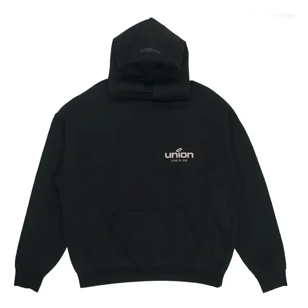 Fear Of God Fw21 Vintage Hoodie X Union La 'black - Default Colorway