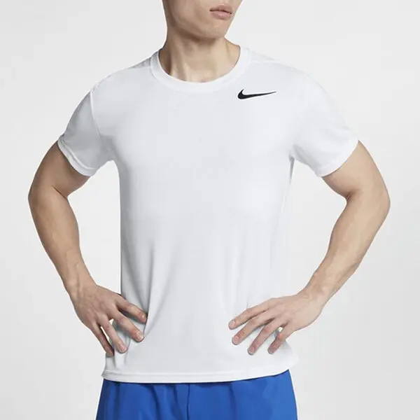 Nike Superset Training Short Sleeve Shirt - White