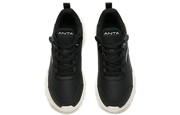ANTA Running Series Sneakers - Black/white/silver