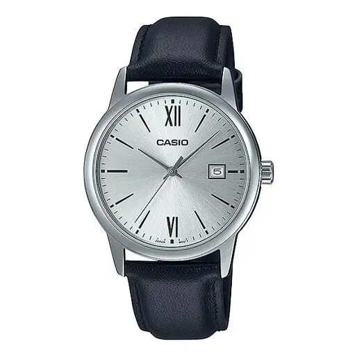 Casio Analog Mtp-v002l-7b3 Dress Series Watch - Silver