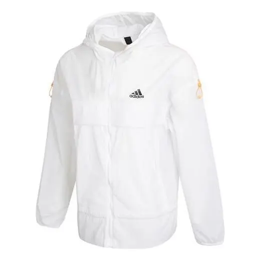 Adidas Woven Sports Hooded Jacket - Default Color