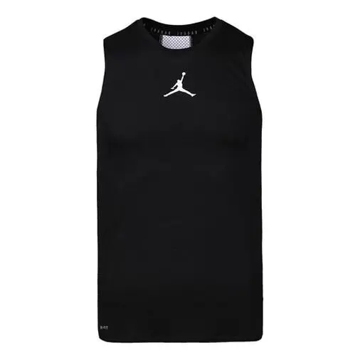 JORDAN Air Logo Basketball Vest - Black