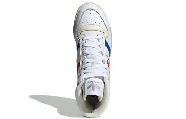 Adidas Rivalry High "french Tricolor" Sneakers - White