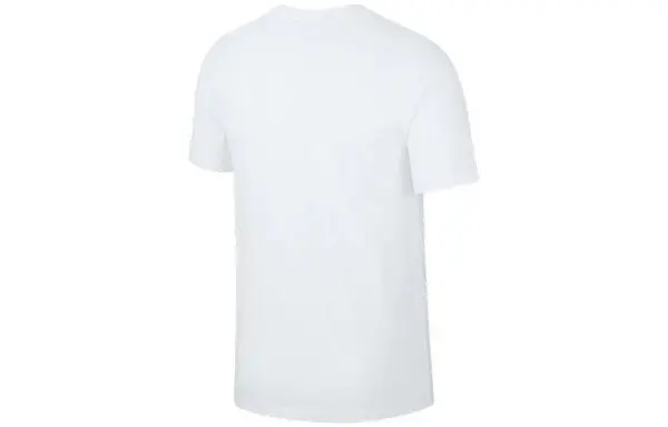 Nike Printing Alphabet Short Sleeve Basketball White T-shirt - Multi-color