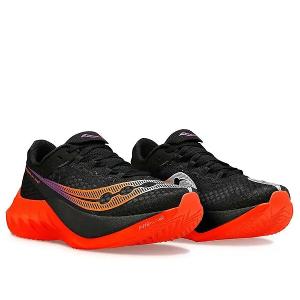 Saucony Endorphin Pro 4 Athletic Sneakers - Black/vizired