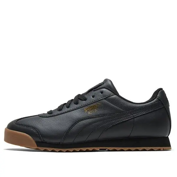 PUMA Roma Classic Gum Sneakers - Black