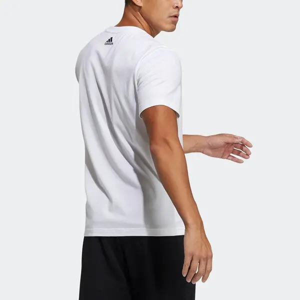 Adidas Fi Tee Sub Bos 3d Logo Printing Round Neck Short Sleeve