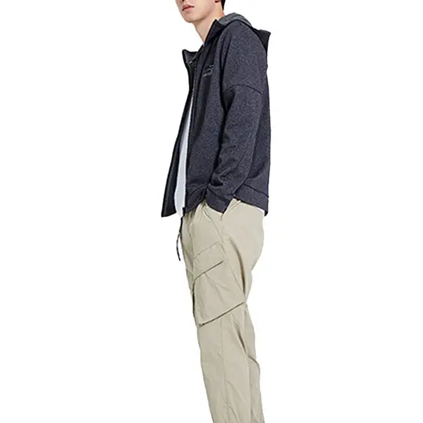 LI-NING Logo Zip-up Hoodie