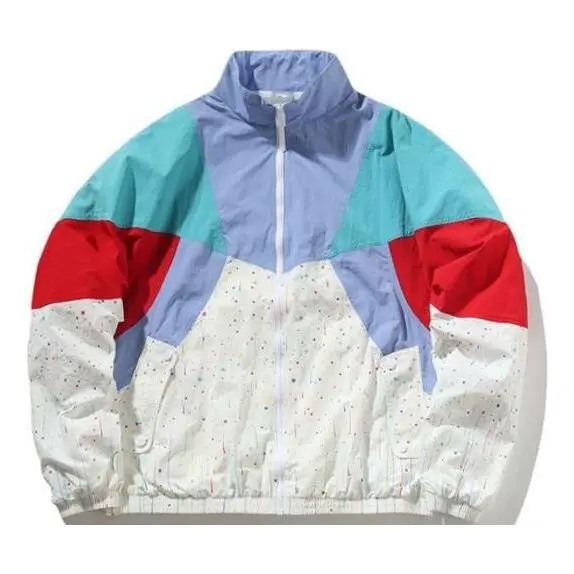 LI-NING Cf Series X Chenpeng Crossover Jacket - White/blue/aqua