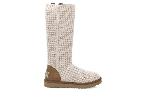UGG Classic Tall Knit Boots With Buckle Detail