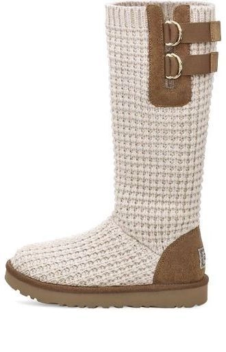 UGG Classic Tall Knit Boots With Buckle Detail - Default Colorway