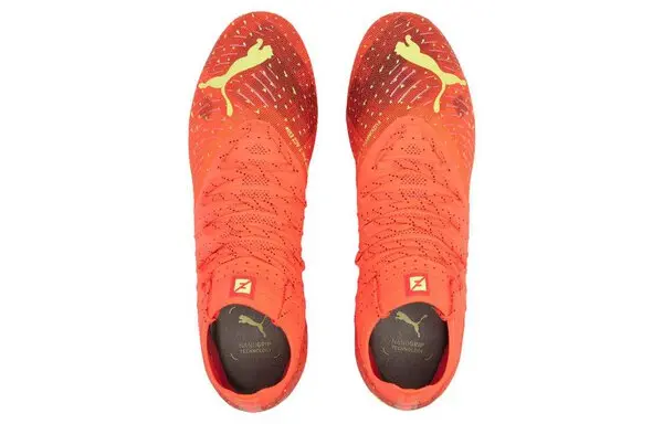 PUMA Future Z 1.4 Mg Soccer Cleats - Orange/yellow