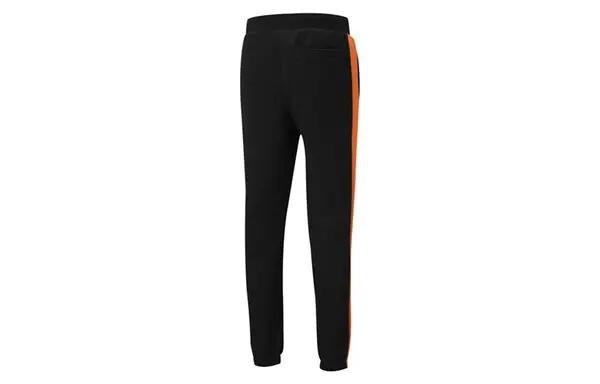PUMA Iconic T7 Relaxed Pants 'black - Black/orange