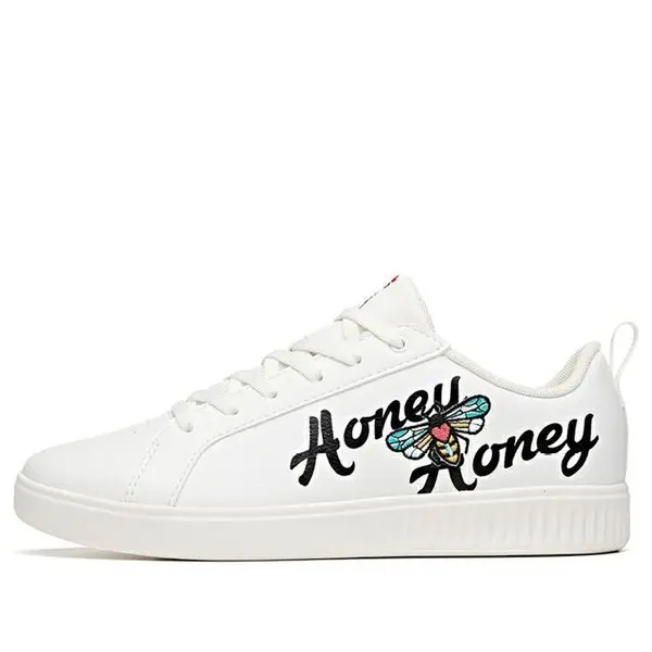 ANTA Life Series Low Top Sneakers - White/black