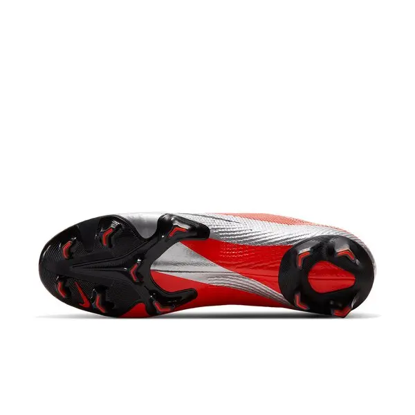 Nike Mercurial Vapor 13 Elite Fg "max Metallic Silver - Orange